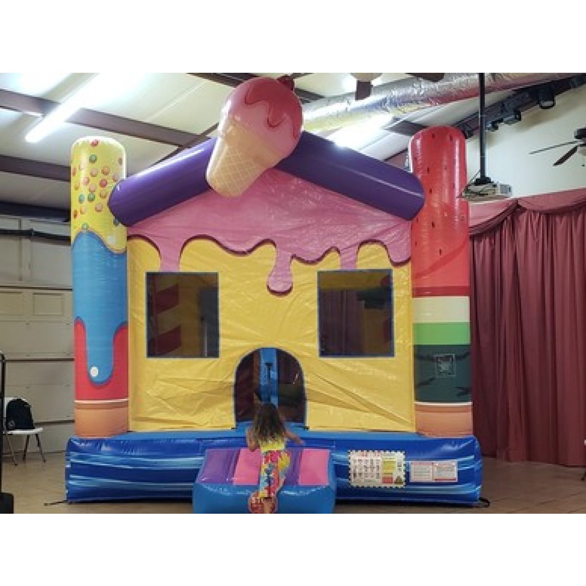 Ice Cream Bouncer - Fontastic Inflatables